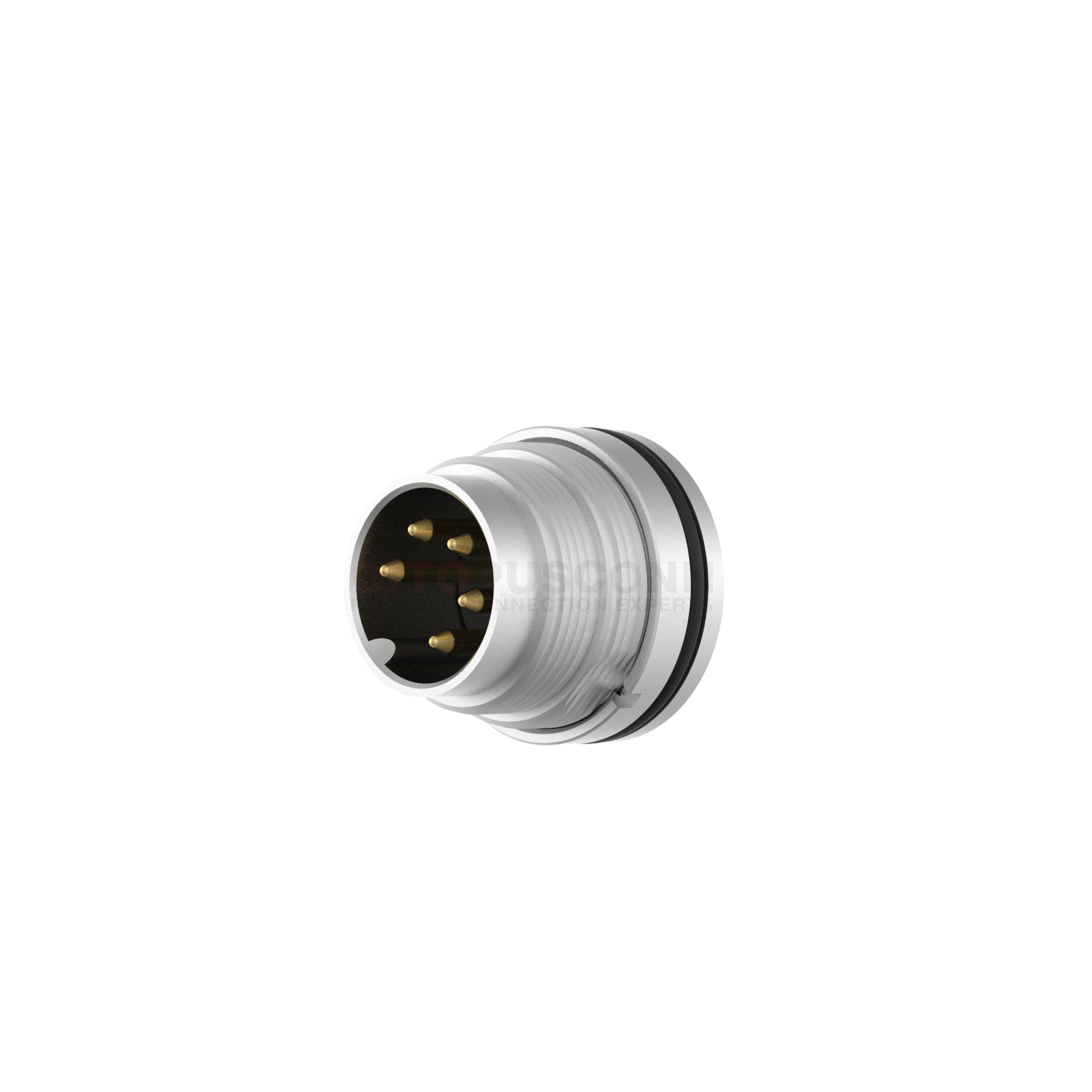 M16 circular connector male end panel-mounted PCB insert board M16 * 0. ...